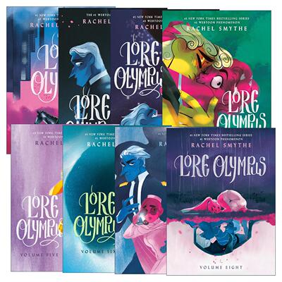 英文原版 Lore Olympus 奥林匹斯爱情故事系列1-8册 奇幻漫画 Rachel Smythe 英文版 进口英语原版书籍