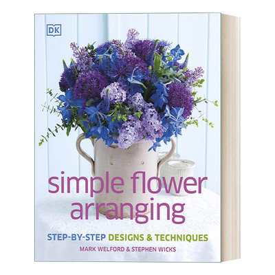 英文原版 Simple Flower Arranging DK简易插花 英文版 进口英语原版书籍