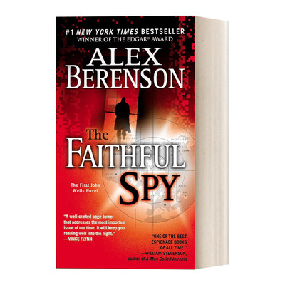 英文原版 The Faithful Spy John Wells 01 约翰?威尔斯系列01：离开喀布尔的日子 惊悚悬疑间谍小说 英文版 进口英语原版书籍