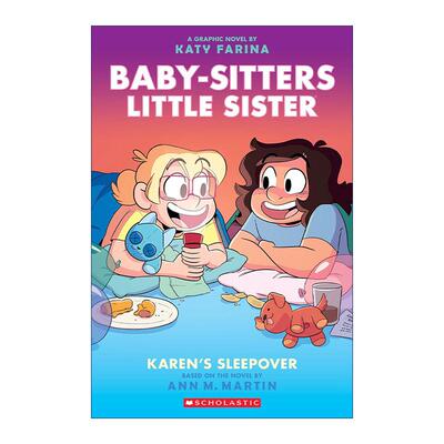 英文原版 The Baby-Sitters Little Sister Graphic Novel 8 保姆俱乐部之保姆小妹8 全彩漫画书 英文版 进口英语原版书籍