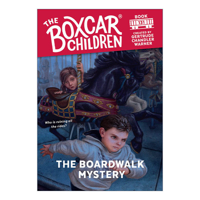英文原版 #131 The Boardwalk Mystery棚车少年131 英文版 进口英语原版书籍