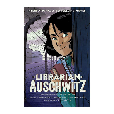 英文原版 The Librarian of Auschwitz 奥斯维辛的小图书馆员 安东尼奥?G.伊图贝 漫画历史小说 英文版 进口英语原版书籍