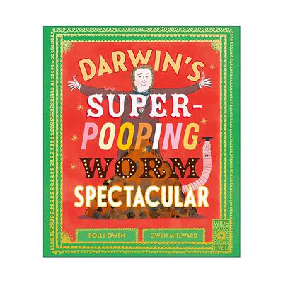 英文原版 Darwin's Super-Pooping Worm Spectacular 达尔文的超级蠕虫奇观 儿童动物科普百科绘本 英文版 进口英语原版书籍