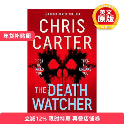 英文原版 Death Watcher 死亡观察者 连环凶杀案侦探系列12 悬疑推理小说 英文版 进口英语原版书籍