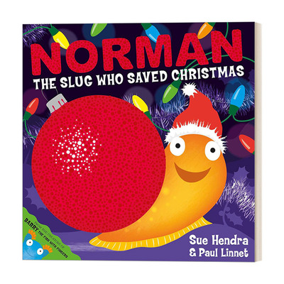 英文原版绘本 Norman the Slug Who Saved Chris 鼻涕虫诺曼拯救圣诞节 Sue Hendra绘本 英文版 进口英语原版书籍
