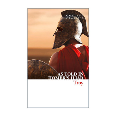 英文原版 Troy 特洛伊之战 荷马史诗 柯林斯经典文学系列 英文版 进口英语原版书籍