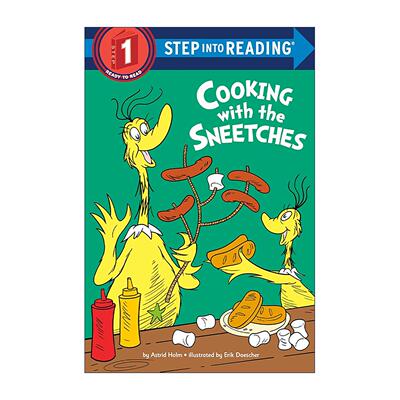 英文原版 Step into Reading 1 Cooking with the Sneetches 与飞贼一起做饭 苏斯博士 英文版 进口英语原版书籍