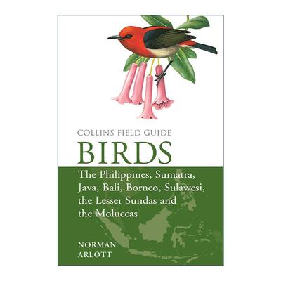 英文原版 Collins Field Guide to Birds of the Philippines 柯林斯菲律宾群岛鸟类野外图鉴 精装 东南亚观鸟指南 英文版
