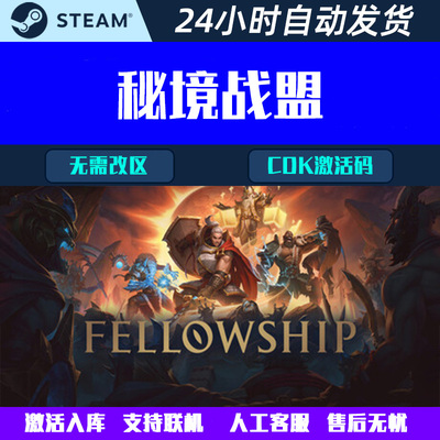 可正版联机 秘境战盟 Fellowship Steam电脑游戏CDK激活码