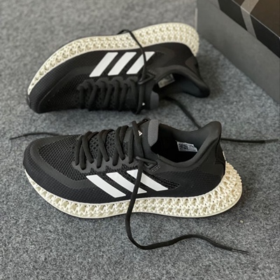 adidas 4DFWD 减震回弹 防滑耐磨 织物运动 跑鞋GX9249