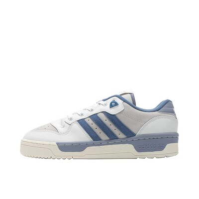 adidas originals Rivalry低帮 板鞋 男女同款 蓝白IE7771黄