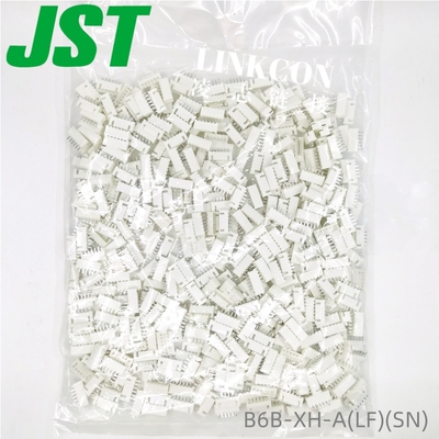 JST B6B-XH-A(LF)(SN) 连接器 针座6Pin 间距2.5mm 接插件  原装