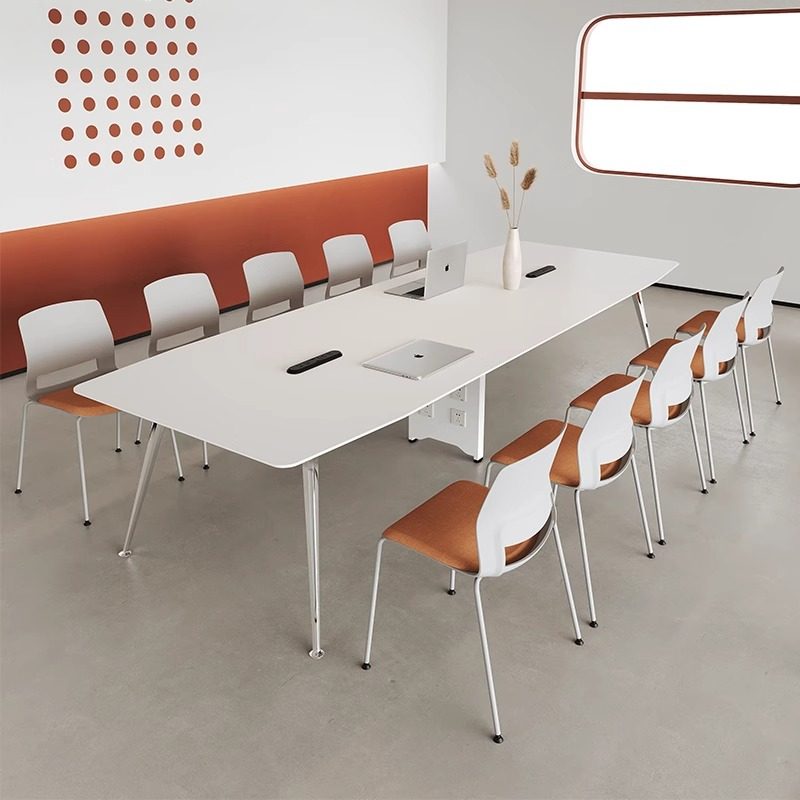 Conference Table Long Table and Chair Combination Conference Room ...