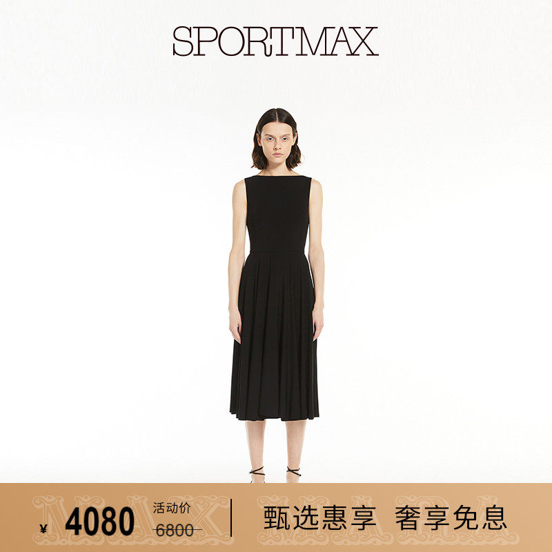 Sportmax无袖连衣裙2621032106_虎窝淘