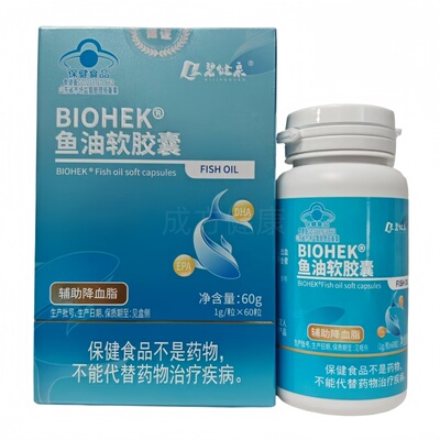 碧健泉BIOHEK鱼油软胶囊60粒