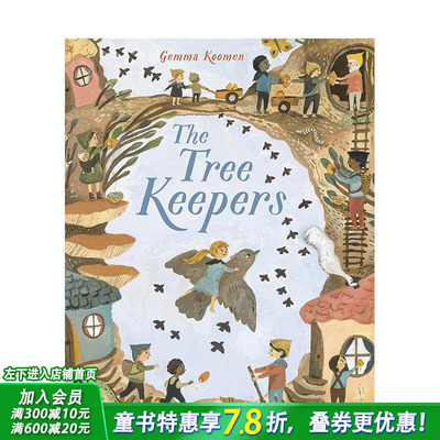 【预售】守树人 The Tree Keepers: Flock 英文儿童插画故事绘本 进口童书