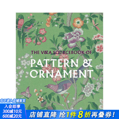 【现货】V&A图案与装饰资料手册 【V&A】The V&A Sourcebook of Pattern and Orname 原版英文艺术画册画集 正版进口书