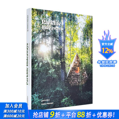 【预售】公园生活：隐居地 Parklife Hideaways 原版英文建筑设计 正版进口书籍 善优图书