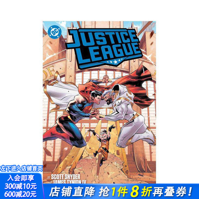【预售】正义联盟 by斯科特·斯奈德和詹姆斯·泰尼翁四世 合集卷2 Justice League by Scott Snyder and James 正版进口书