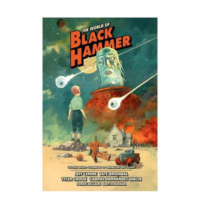 【现货】黑锤子的世界图书馆版弟3卷(有撕页) The World Of Black Hammer Library Edition Volume 3 英文原版漫画书
