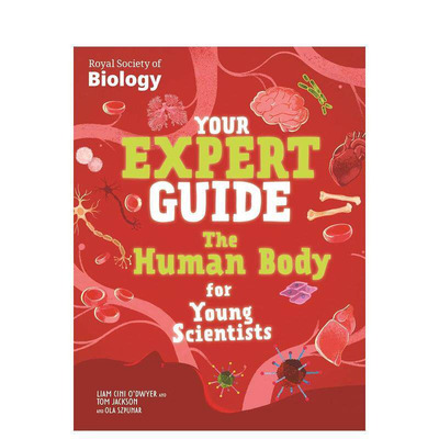 【预售】你的专家指南：小小科学家的身体发现之旅Your Expert Guide:Human Body for Young Scientists 精装英文儿童故事绘本书