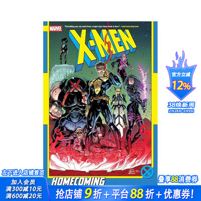 【现货】漫威 X战警 卷1：归途 by杰德·麦凯 X-Men by Jed MacKay Vol. 1: Homecoming 原版英文漫画书 正版进口书