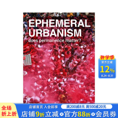 【现货】短暂的都市生活:持久性重要吗? Ephemeral Urbanism: Does Permanence Matter? 原版英文城市规划 正版进口书