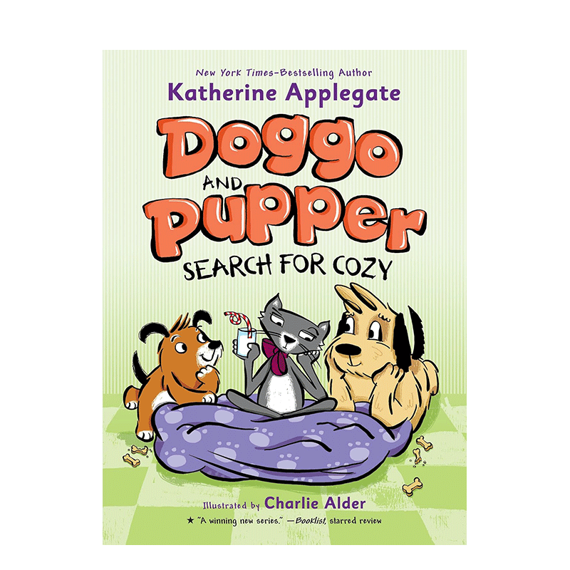 【预售】大狗狗与小乖汪寻找温暖 【Doggo and Pupper】#3:Doggo and Pupper Search for Cozy 英文儿童桥梁章节故事书 拓展阅读