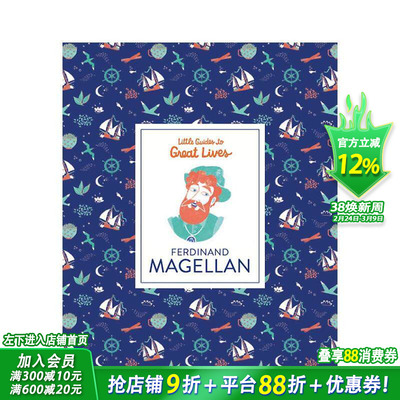 【现货】【小指南大人物】Ferdinand Magellan斐迪南·麦哲伦 英文原版儿童启蒙读物