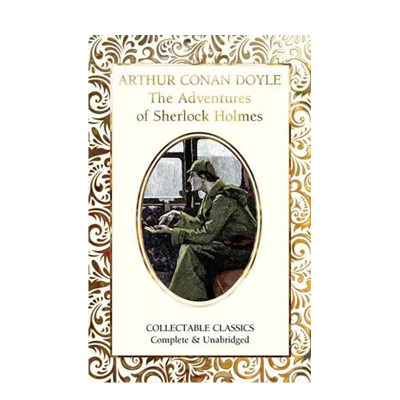 【现货】英文原版 福尔摩斯探案集英文传记【Flame Tree Collectable Classics】Adventures of Sherlock Holmes， 正版进口书籍