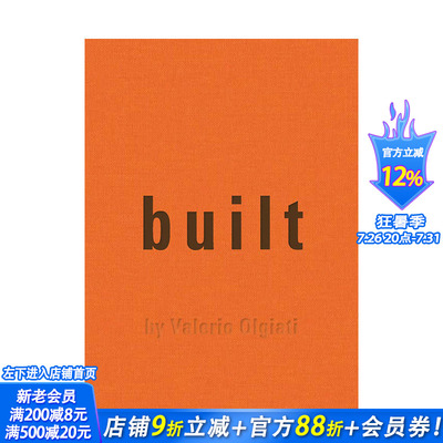 【现货】英文原版 建筑：瑞士建筑师Valerio Olgiati Built:by Valerio Olgiati 建筑设计 正版进口图书画册 善优图书
