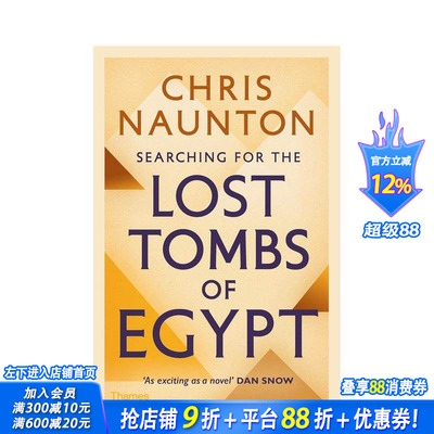 【现货】寻找埃及失落的坟墓 Searching for the Lost Tombs of Egypt 原版英文人文历史 正版进口书