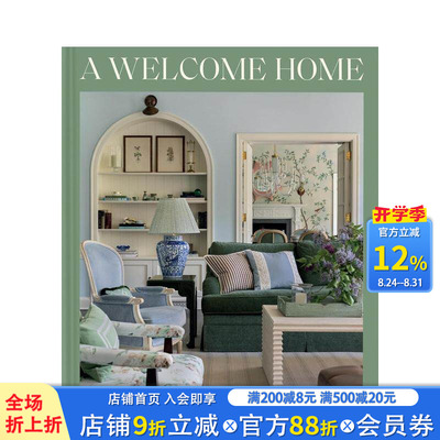 【现货】欢迎回家：温馨的室内设计 A Welcome Home: Inviting Interiors 原版英文室内设计装饰 正版进口书