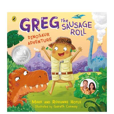 【预售】恐龙大冒险 Greg the Sausage Roll: Dinosaur Adventure 英文儿童插画故事绘本 进口童书