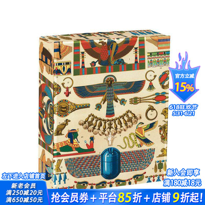 【预售】【卡牌】古埃及：速记卡片册 Ancient Egypt QuickNotes 趣味聚会游戏桌游 进口艺术创意文创周边