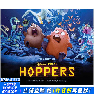 【预售】迪士尼皮克斯河狸变身计划：动画设定集 Disney/Pixar the Art of Hoppers  原版英文生活 正版进口书