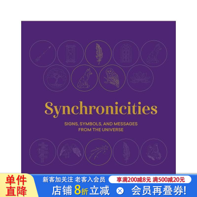 【预售】同步性：来自宇宙的征兆、符号和信息 Synchronicities: Signs， symbols， and messages  原版英文心灵励志 正版进口书