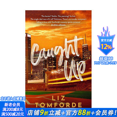 【预售】【Windy City五部曲】3：追到你了 Caught Up 原版英文文学小说 北美晋江文学   TikTok热门体育爱情小说系列 正版进口书