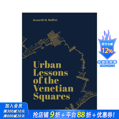 【预售】威尼斯广场的城市启示 Urban Lessons of the Venetian Squares 原版英文建筑设计 正版进口书