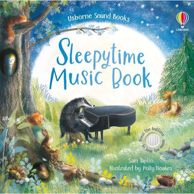 【现货】英文原版 睡前音乐书 Sleepytime Music Book 英语儿童趣味互动 古典乐曲发声书 Sam Taplin 正版进口童书