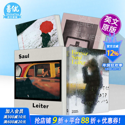 【现货】索尔·雷特：百年回顾【Saul Leiter摄影集多册选拍】The Centennial Retrospective 英文摄影原版正版进口图书