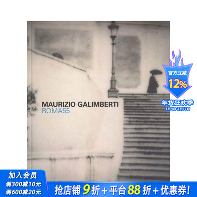 【预售】毛里齐奥?加利姆贝蒂：罗马 55 Maurizio Galimberti : Roma55 原版英文摄影作品集 正版进口书