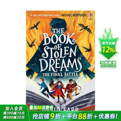 【现货】【盗梦历险记】盗梦者之书：决战 The Book of Stolen Dreams 英文小说故事 英语拓展阅读进口书 水石儿童图书奖续作