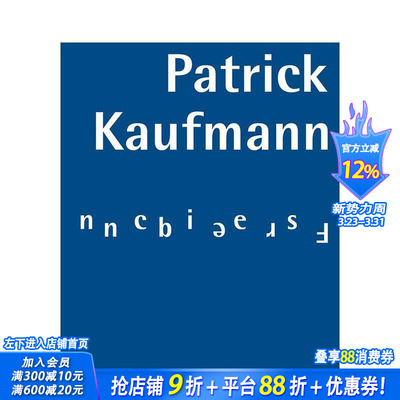 【预售】帕特里克·考夫曼：频率 Patrick Kaufmann: Frequencies 原版英文艺术画册画集 正版进口书
