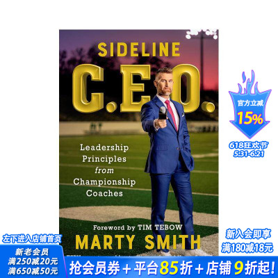 【预售】场边CEO：教练的领导力原则 Sideline CEO 原版英文商业行销 正版进口书
