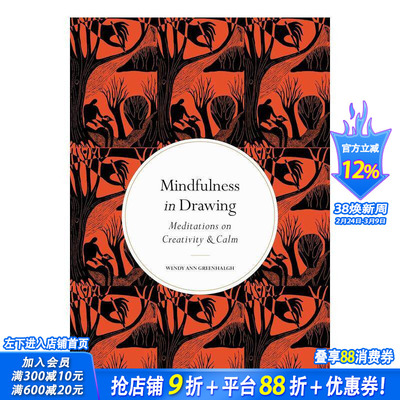 【预售】正念：绘画 Mindfulness in Drawing 原版英文心灵励志 正版进口书