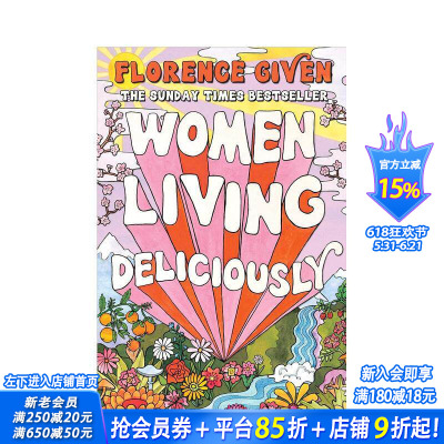 【预售】女性的酣畅人生：一部写给女性的反规训生活指南 Women Living Deliciously 英文生活综合 女性成长类书单推荐 正版进口书