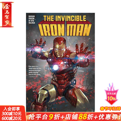 【现货】无敌钢铁侠 卷 1：盔甲中的恶魔 INVINCIBLE IRON MAN BY GERRY DUGGAN VOL. 1 原版英文漫画书 正版进口书