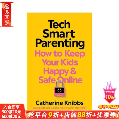 【预售】科技智慧育儿：让孩子乐享安全网络时光 Tech-Smart Parenting 原版英文生活综合 正版进口书