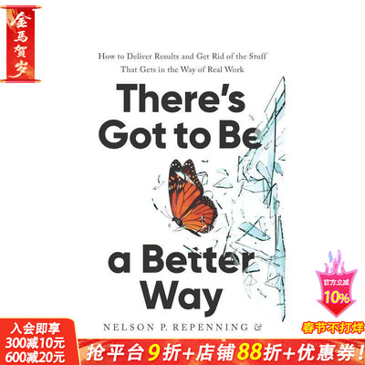 【预售】另辟蹊径：如何高效交付成果，摆脱无效工作的束缚 There's Got to Be a Better Way 原版英文商业行销 正版进口书